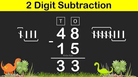 Maths Subtraction Two Digit Numbers Subtraction Of 2 Digit Numbers Maths Subtraction Youtube