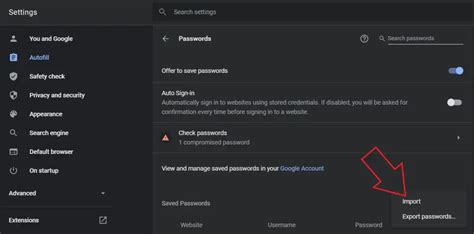 Export Chrome Passwords The Ict Guy