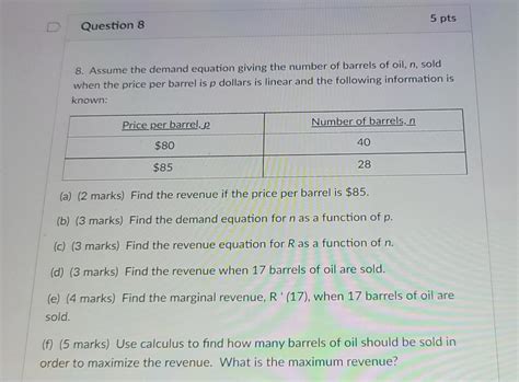 Solved Ubject Math Quantitative Methods For Business