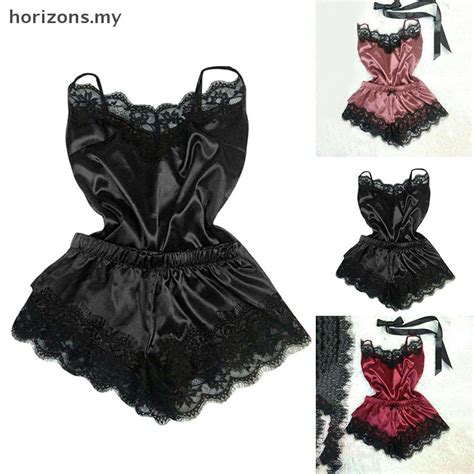 Top July Sexy Pyjamas Set Women Sleepwear Ice Silk Sa Nightgowns Robe Lingerie Set My