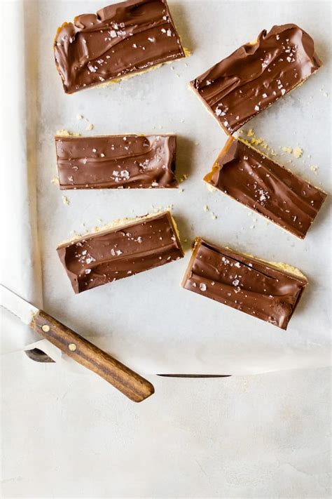 Homemade Twix Candy Bars Picture Food Fanatic