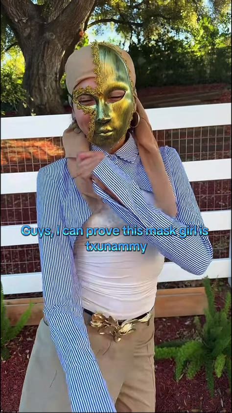 Txunammymaskgirl Foryou Global Mask Girl Tiktok