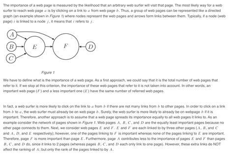Solved The Importance Of A Web Page Is Measured By The Chegg