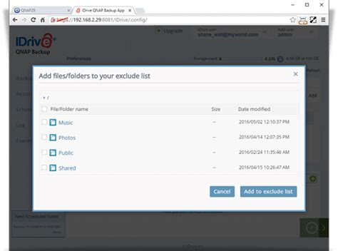 FAQs On NAS Backup IDrive QNAP Backup Application