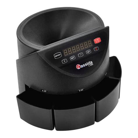 Cassida C C100 Coin Counter Sorter With Led Digital Display