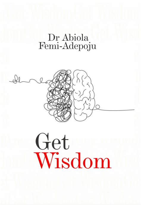Buy Get Wisdom By Abiola Femi Adepoju On Selar