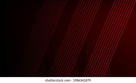 Red Abstract Technology Background Dynamic Shapes Stock Vector Royalty Free 2402546559