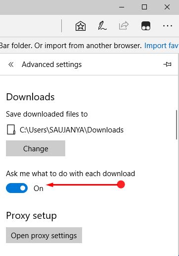 How To Enable And Disable Save Prompt On Microsoft Edge Download Windows