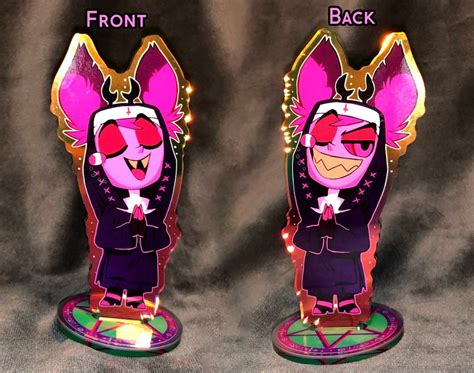 Chibi Nun Al Standee Rainbow Acrylic Standee Etsy