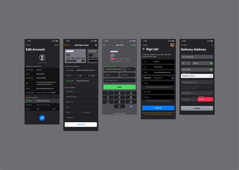 UI Inspiration For IOS Design Patterns Behance