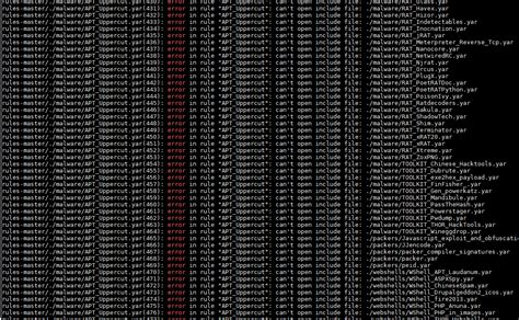 can t open include file · issue 1401 · virustotal yara · github