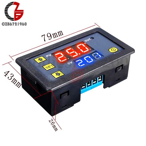 Buy 12v Dual Led Display Digital Time Delay Relay