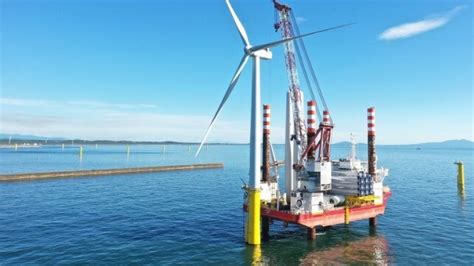 Japans First Commercial Scale Offshore Wind Farm Completed