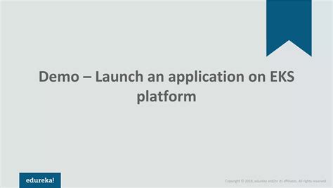Kubernetes On Aws Aws Kubernetes Tutorial Aws Eks Tutorial Aws Training Edureka Ppt