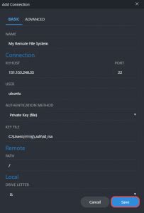 SSHFS Mount Remote File Systems On Linux Windows