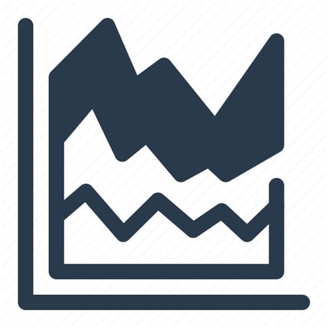 Stacked Area Chart Org Chart Graph Data Structure Icon Download