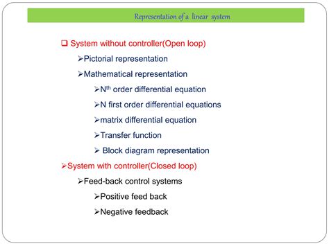 Closed Loop Control Systems Block Diagrams Pptx