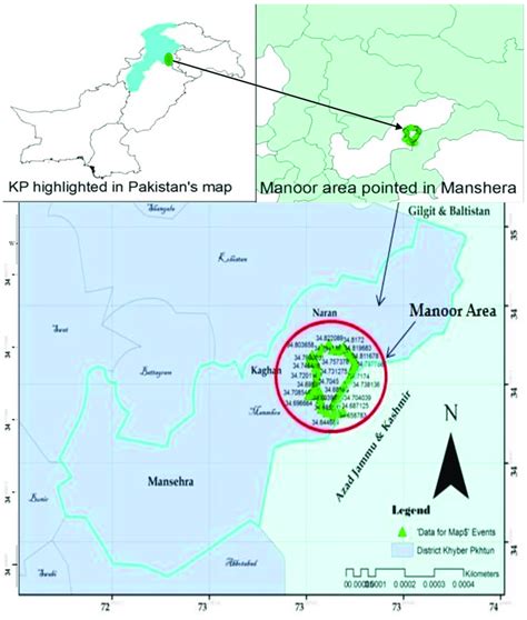 Map Of The Study Area Generated Through ArcGIS Download Scientific Diagram