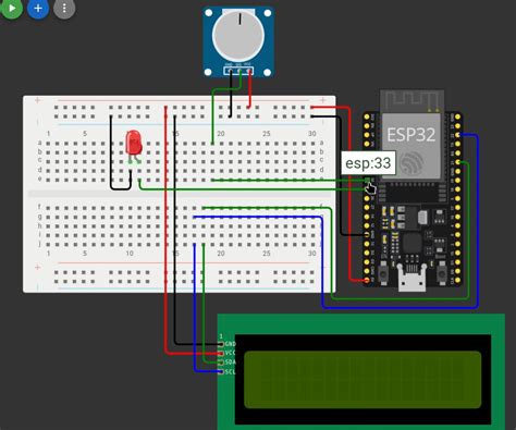 Menggunakan Input Led Berdsarkan Nilai Potensiometer Nusabot
