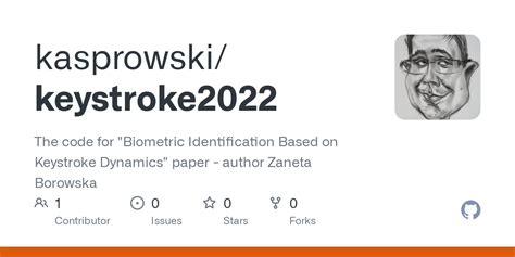 Github Kasprowskikeystroke2022 The Code For Biometric