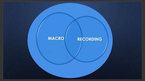 Excel Macro Recording Training YouTube