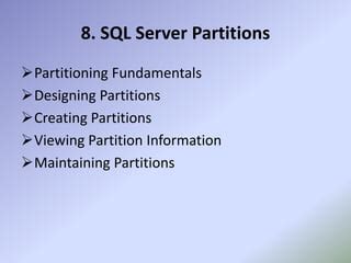 Sql Server Dba Online Training PPTX