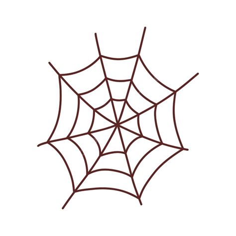 Web Spider Cobweb Halloween Trick Graphic Sketch Web Png And Vector