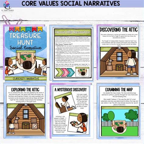 Character Traits Core Values Social Narrative Stories Bundle Sel