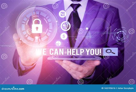 Handwriting Text Writing We Can Help You Concept Meaning Offering Good Assistance To Customers