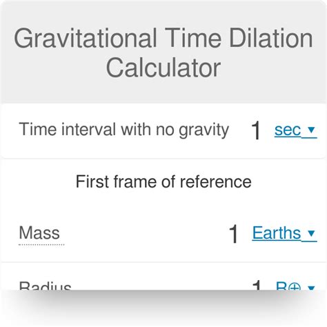 Time Dilation Formula Gravity At George Atkinson Blog