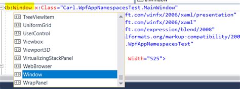 Understanding WPF Namespaces Carl De Souza