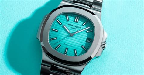 A Tiffany Blue Patek Philippe Nautilus Just Sold For 32 Million Maxim