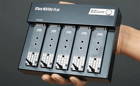 Ez Dupe 1 To 4 Mini Nvme Plus M 2 Pcie Nvme And Sata Ssd M Key M B Key Duplicator Copier