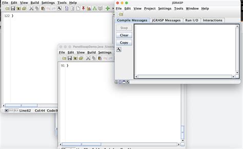 How Do I Fix This Jgrasp Format Where Everything Is In A Separate Window Stack Overflow
