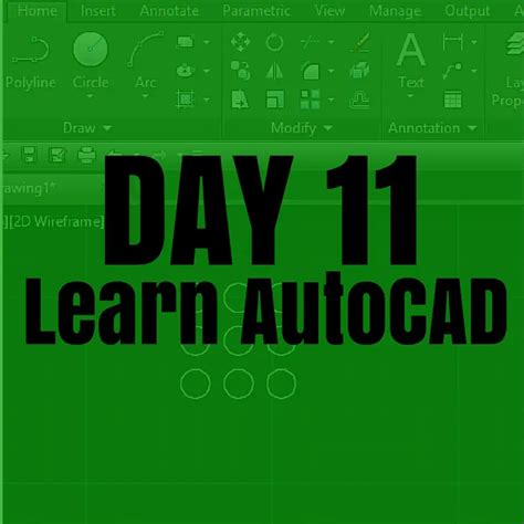 Learn Autocad Basics Day 11 Tutorial45 Learn Autocad Basics Day 11 Tutorial45