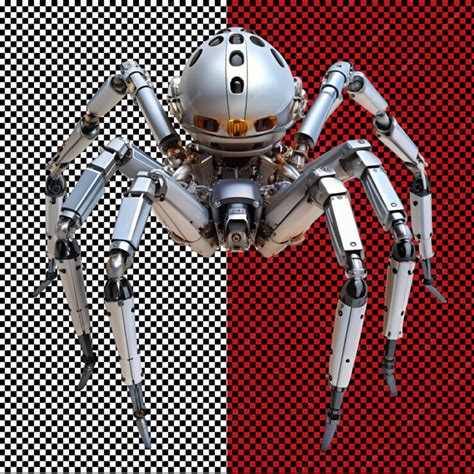 Premium Psd Spider Robot