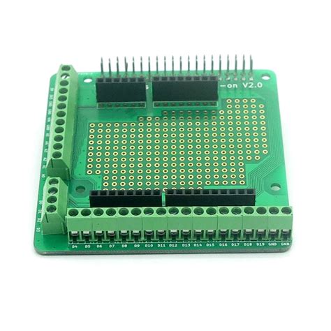 Raspberry Pi 20 Pin Connector Screw Terminals Prototype Board Add On V