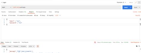 Setup Postman For Laravel Sanctum