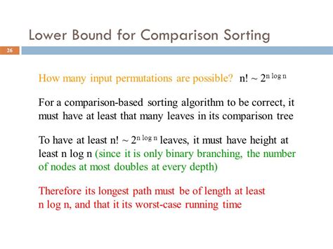 Sorting And Asymptotic Complexity Ppt Video Online Download