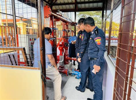 ဒဂုံမြို့သစ် တောင်ပိုင်း မြို့နယ်တွင် အထပ်မြင့်အ‌ဆောက်အဦများ မီးဘေးလုံခြုံရေး ကွင်းဆင်းစစ်ဆေး