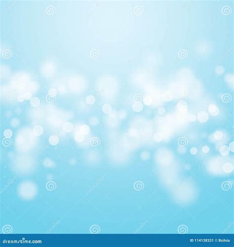 Bokeh Background Light Blue Soft Bokeh Background Stock Image Image Of Lens Decoration