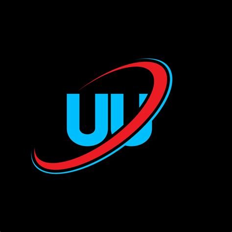 Diseño Del Logotipo De La Letra Uu Uu Letra Inicial Uu Círculo