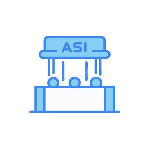 Key Characteristics Of Artificial Superintelligence Stock Illustration