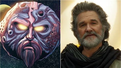 How Ego The Living Planet Takes Human Form In Guardians Of The Galaxy Vol 2