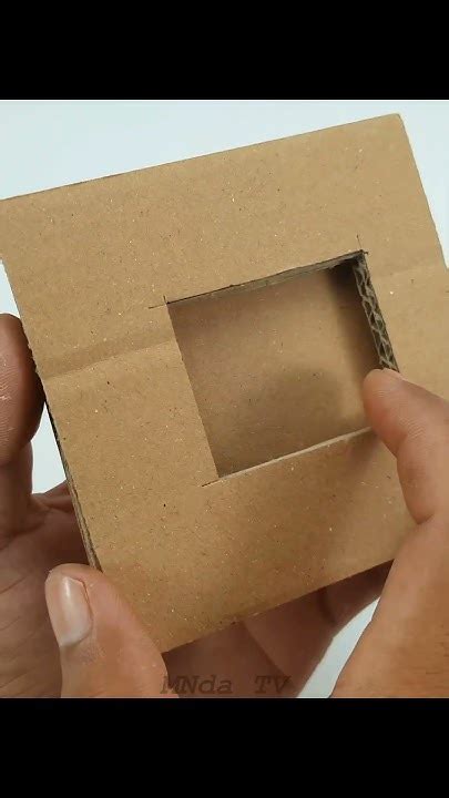 Diy Cardboard Mini Coin Bank Shorts Youtube