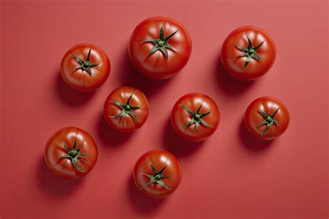 Premium Ai Image Tomato Cluster