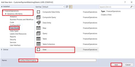 Ax2012d365fno How To Create A View From The Static Query In D365fno D365fno