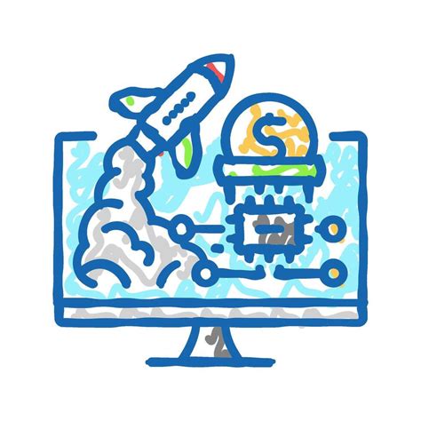 Tech Startup Enthusiast Icon Doodle Illustration 62460877 Vector Art At Vecteezy