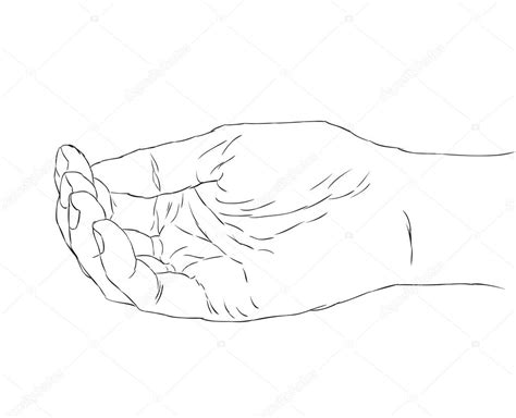 Cupped Hands Drawing At Getdrawings Free Download