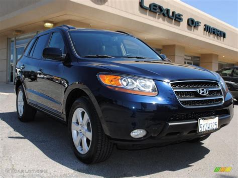2007 Deepwater Blue Hyundai Santa Fe Limited 4wd 28462022 Gtcarlot